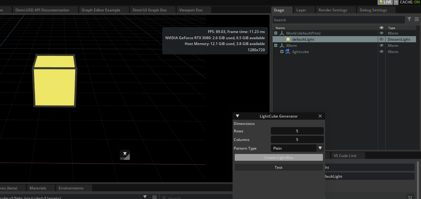 Generate LightCube Matrices With Our Omniverse Extension - NUA Dev